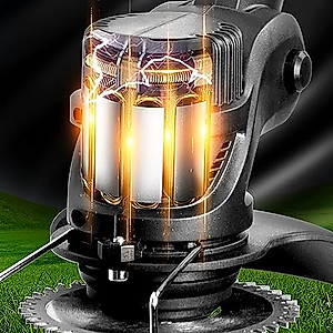 Coldwind Portable Handheld Wireless Lithium-ion Lawn Mower, Electric Lawn Mower, Home Lawn and Garden Pruning and Weeding Machine