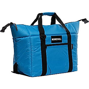NorChill 12 Can Voyager Series Insulated Soft Sided Cooler Bag, Blue