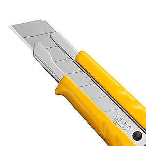 OLFA 18mm Heavy-Duty Snap Off Replacement Blades, 100 Blades (800 segments) LB/CP100 - Snap-Off Utility Knife Replacement Blades, Fits most 18mm Utility Knives