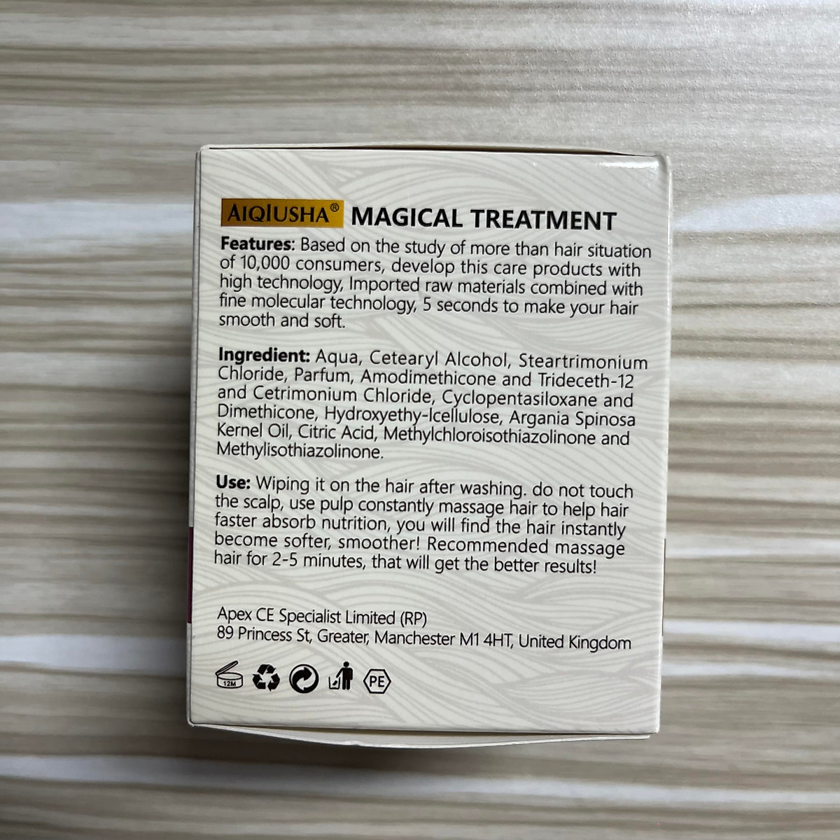 Hair Mask for Color Treated and Bleached Hair - Deep Repair Treatment for Damaged, Dry Hair - 120ml, 4.06 Fl Oz (Pack of 1)