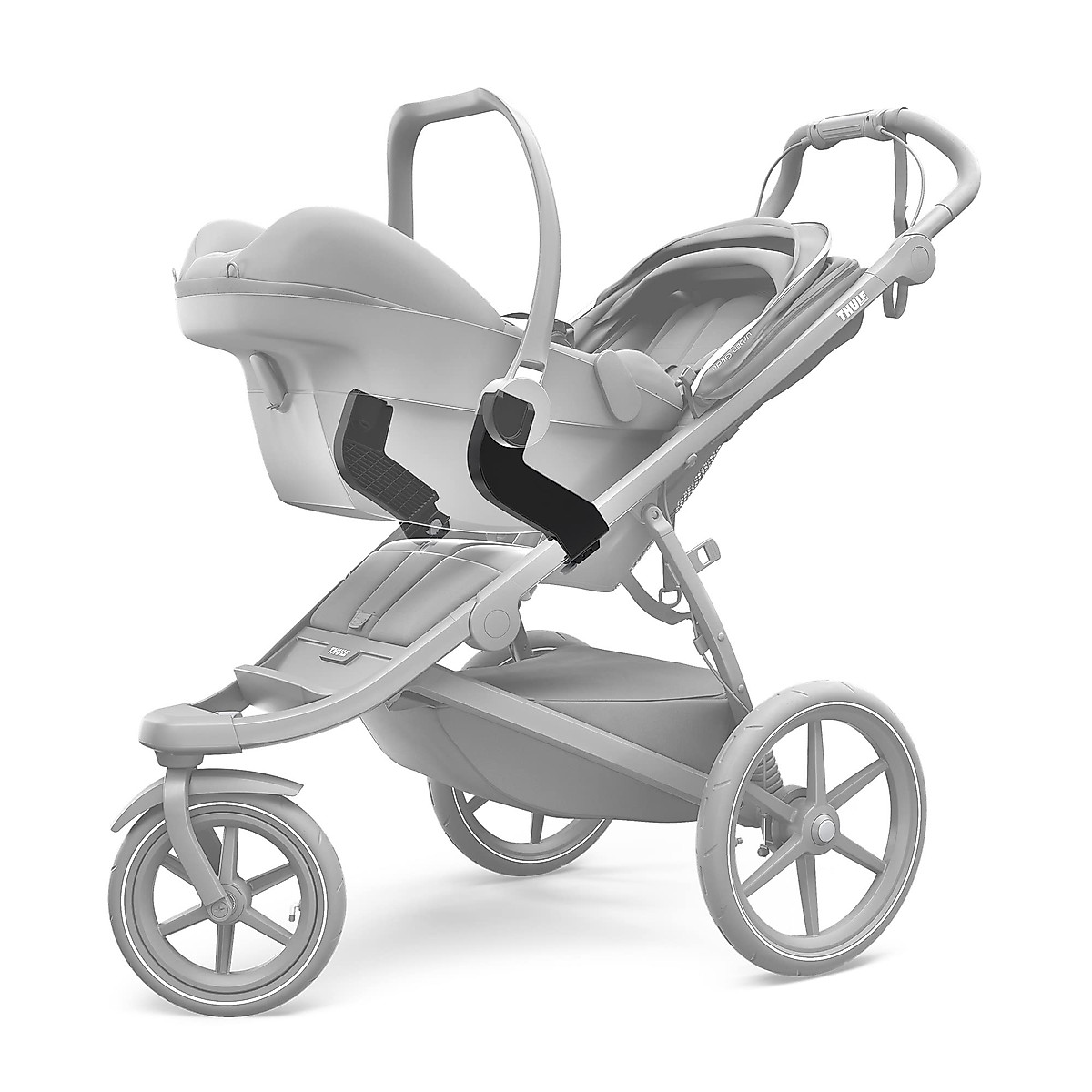 Thule Urban Glide 2 Single | aluminium/dark shadow gray