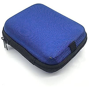 Colorful Protective Case Hard Case Carry Cover Pouch Bag for Nintendo Gameboy Advance SP GBA SP Console (Blue)