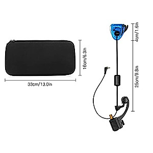 Doorslay Fishing Bite Indicators Set LED Bite Indicator Illuminated Bite Indicators with Storage Case Fishing Tackle