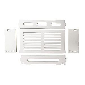 Noviko WiFi Router Modem Cable Power Plug Wire Storage Boxes Wall Mount Floating Shelf Multi-Function Storage Rack