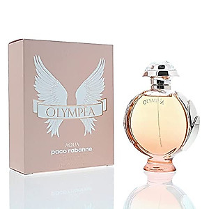Paco Rabanne Olympea Aqua Fragrance For Women - Sweet, Amber, White Floral Scent - Notes Of Lemon Blossom, Clementine, Solar Notes, Water Jasmine - Floral Aquatic Fragrance - Edp Legere Spray - 2.7 Oz