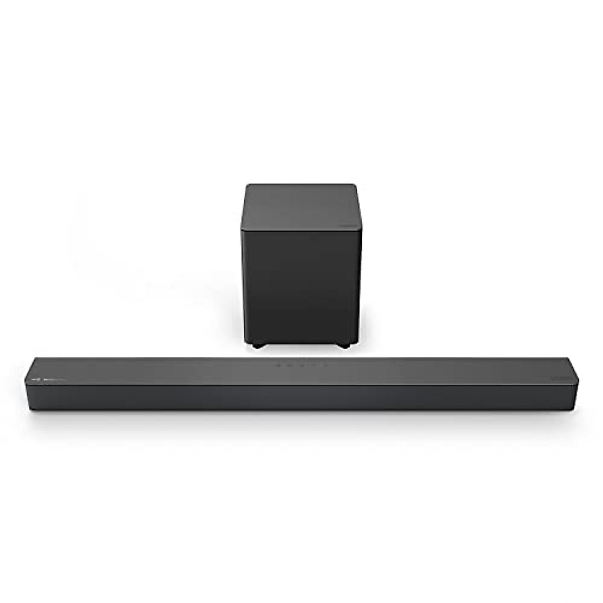 VIZIO 40-inch D-Series Full HD 1080p Smart TV with Apple AirPlay and Chromecast Built-in, D40f-J09, 2022 Model & VIZIO M-Series 2.1 Sound Bar with Dolby Atmos and DTS:X, Wireless Subwoofer, M215a-J6