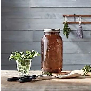 Jarden Home Brands 1440069047 Ball Collection Elite Performance Canning Jars (2-Pack) 64 Oz Each