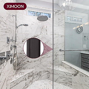 Magnetic Strips for Shower Doors, 75 Inches Flexible Magnetic Strip Shower Insert Replacement for Framed Semi Framed Swinging Glass Shower Door