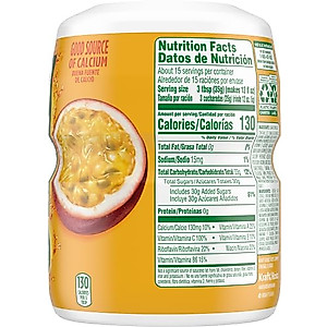 Tang Vitamins Passion Fruit Sweetened Powdered Drink Mix 1 Count 18 oz Canister