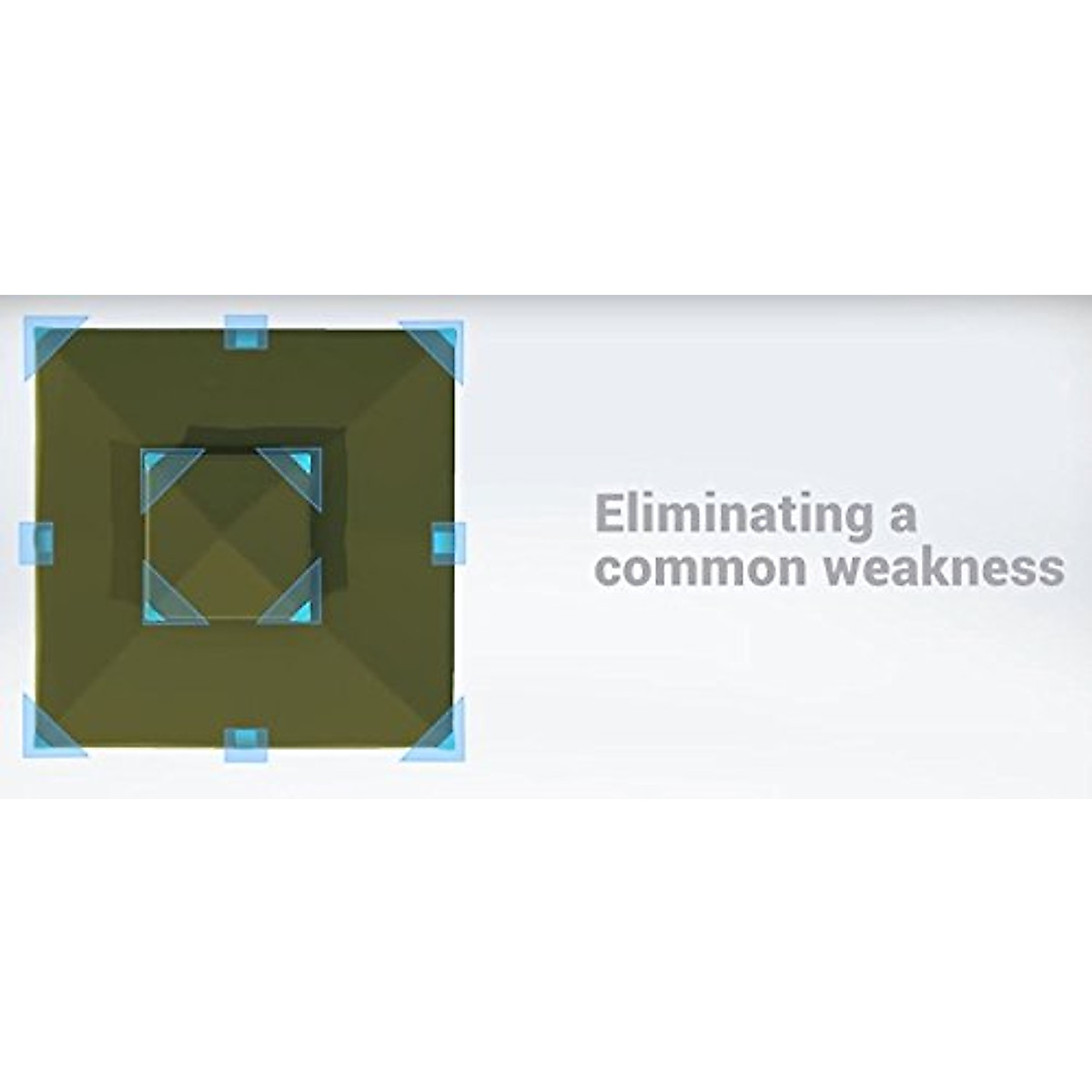 Garden Winds Replacement Canopy Top Cover for the Lowe's Offset YJAF-819R Umbrella - READ PRODUCT DESCRIPTION BEFORE BUYING