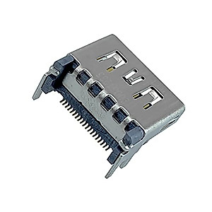 2PCS Replacement HDMI Port Display Socket Jack Connector for Sony PS5 Playstation 5