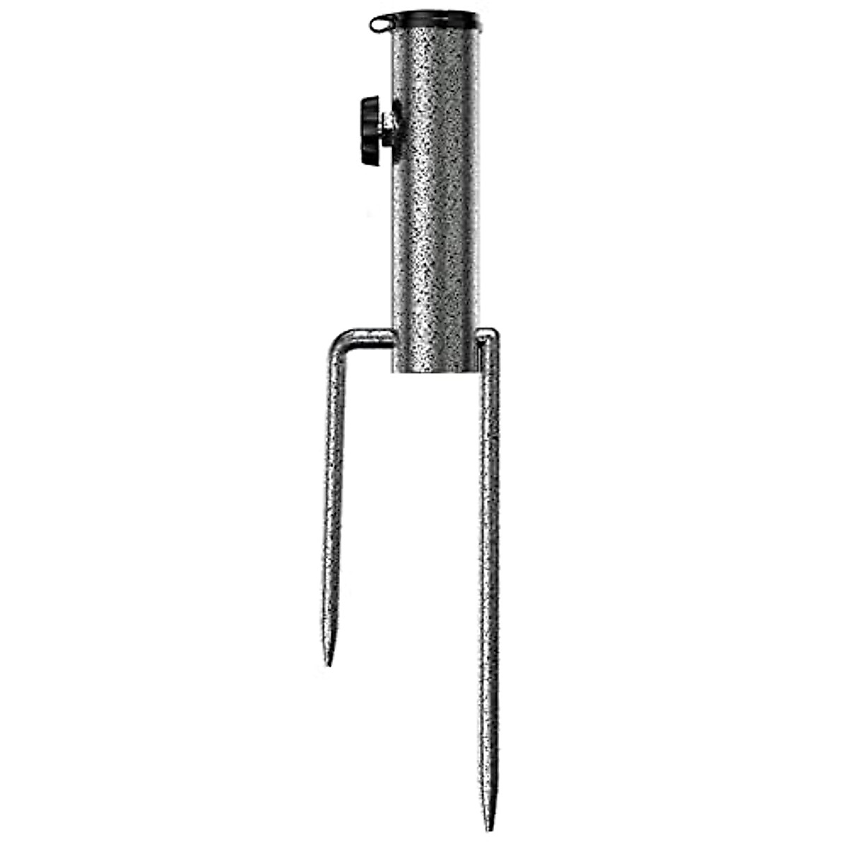 weallbuy Beach Umbrella Sand Anchor, Portable Umbrella Metal Stand with Anchor for Patio/Beach/Parasol/Garden/Fishing, Adjustable Holder Stand for 0.9-1.2 Inch Umbrella (1)