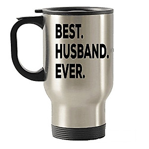 Best Husband Ever Travel Insulated Tumblers Mug - Husband Gifts - Gift Idea For My Hubby - Use For Anniversary Engagement Valentines Christmas Birthday Wedding Gift To Husband - Jewish Or Religious