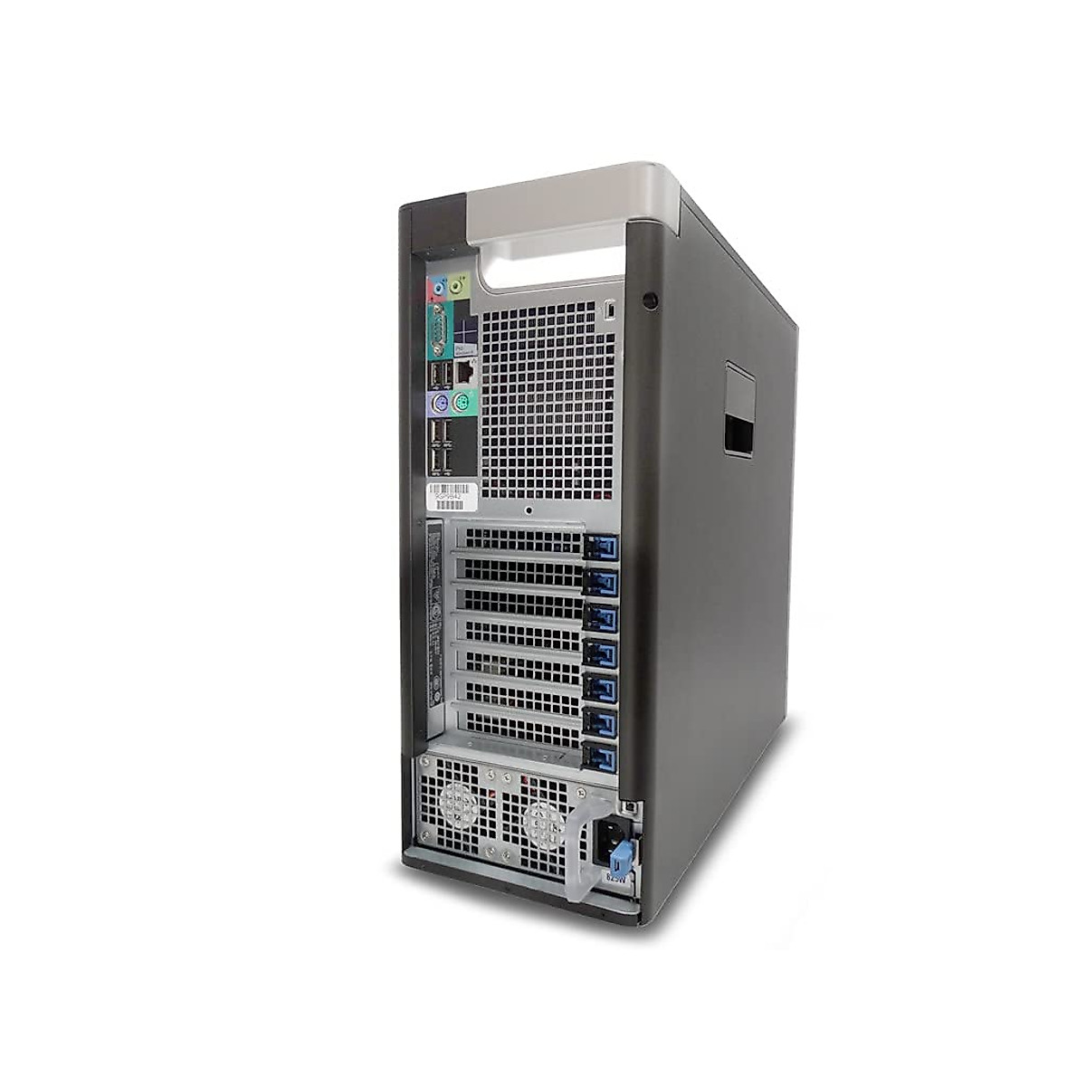 Dell Precision T7810 Workstation, 2X 3.5GHz 4-Core CPU, 64GB DDR4 RAM, 1x 960GB SSD, 1x Trays, NVS 300, Win 10 Pro, 685W PSU (Renewed)