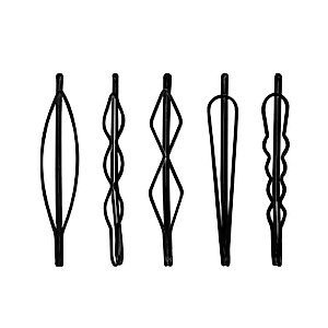 YEEPSYS 5 Pieces Geometric Metal Hair Clips Minimalist Dainty Hair Barrettes Metal Hair Accessories for Women Headwear Accessories, 5 Styles