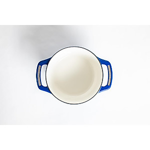 Lodge USA Enamel Dutch Oven, 6 qt., Blue