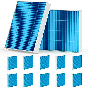 Leemone 12-Pack 6000S Humidifier Wick Filter Replacement for LEVOIT Superior 6000S Smart Evaporative Humidifier, Effectively Capture Large Particles and Minerals