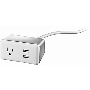 Insignia 1-Outlet/2-USB Ports Surge Protector NS-PDSU128
