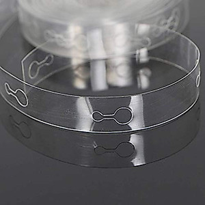 Balloon Arch Kit Balloon Decorating Strip Kit for Garland, 2 Rolls Balloon Tape Strips with 2 Rolls Balloon Glue Point Dots Stickers for Party Wedding Birthday Decorations