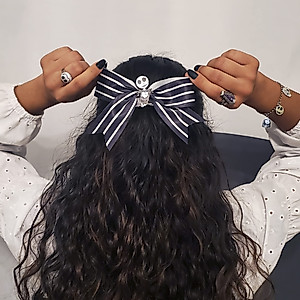 Disney Nightmare Before Christmas Jack Skellington Hair Bow, Officially Licensed