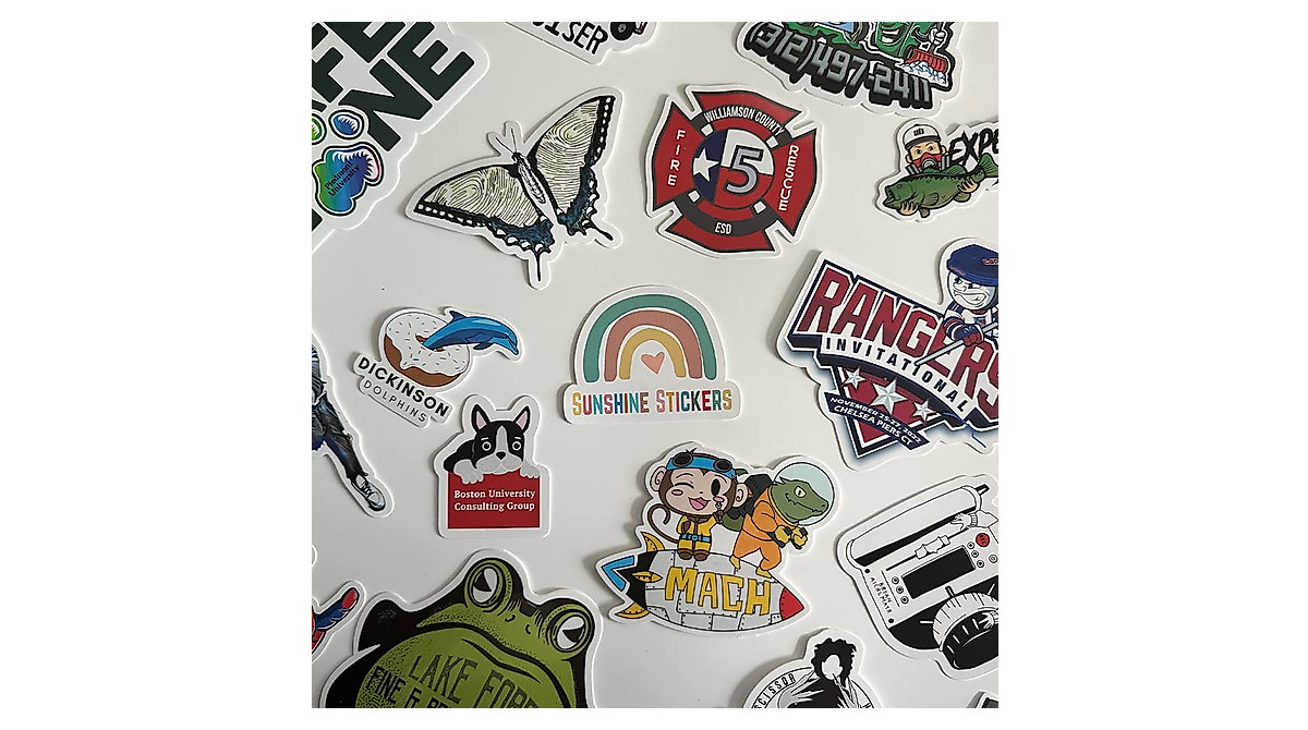 Custom Waterproof Vinyl Stickers - Personalized Logo & Photo Decals