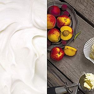 Josie Maran Whipped Argan Oil Body Butter - Immediate, Lightweight, and Long-Lasting Nourishment to Soften and Hydrate Skin (240ml/8.0oz, Vanilla Apricot)