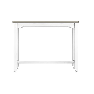 Hillsdale Furniture Hillsdale Clarion Side, Distressed Gray/Sea White Counter Height Table