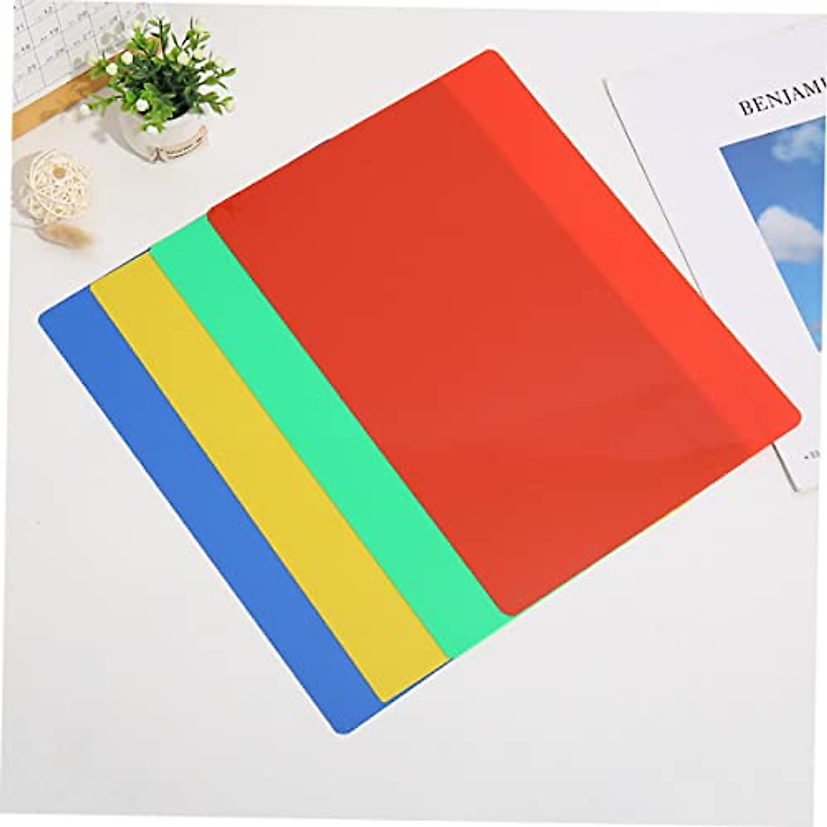 10pcs A4 Writing Pad Desktop Accessories Desk Notepad Desk Mat for Desktop Test Paper Pad Sketch Boards Paper Writing Boards Exam Board Plastic Board Sketch Board Pp