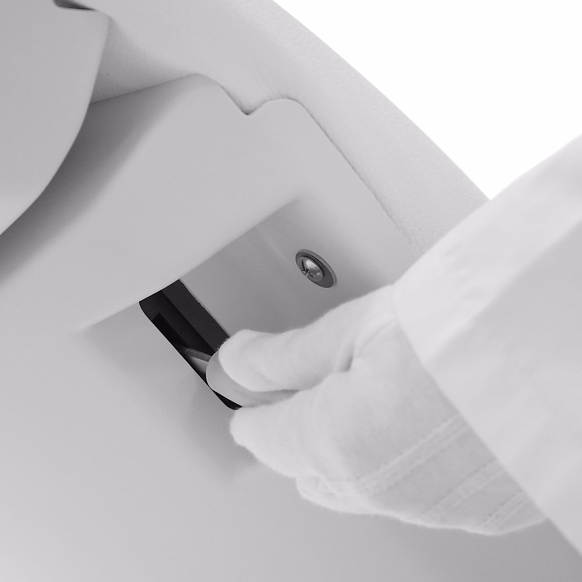 SKINACT Venus White Electric Medical Spa Treatment Table/Chair with Free Hand Remote Control