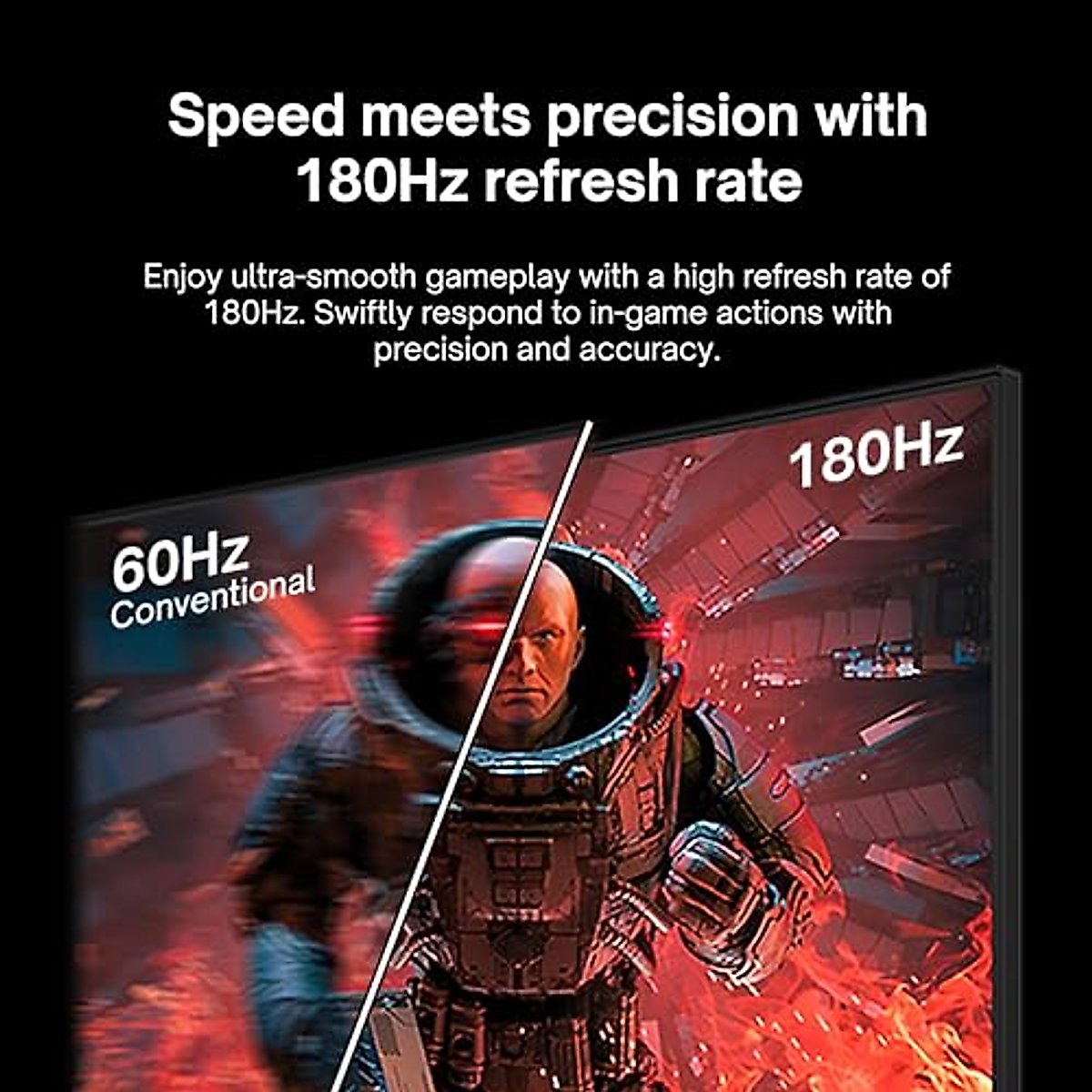 Pixio PX248 Prime V2 24 inch 180Hz Refresh Rate FHD 1080p Resolution IPS Panel 1ms GTG Response Time Adaptive Sync LCD Gaming Monitor