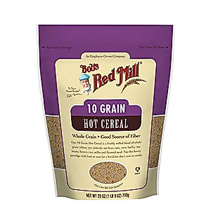Whole Grain 10 Grain Hot Cereal Bob's Red Mill 25 Pack of 4, 100 Ounce