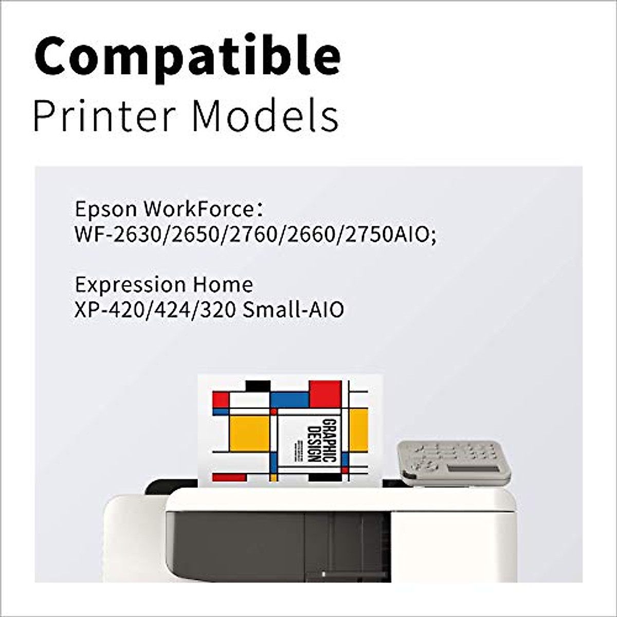 LemeroUexpect Remanufactured Ink Cartridge Replacement for Epson 220 XL 220XL T220XL for WF-2760 WF2750 WF2630 XP420 WF-2750 XP-320 WF-2630 WF2760 WF2650 WF-2650 (Black Cyan Magenta Yellow, 4-Packs)