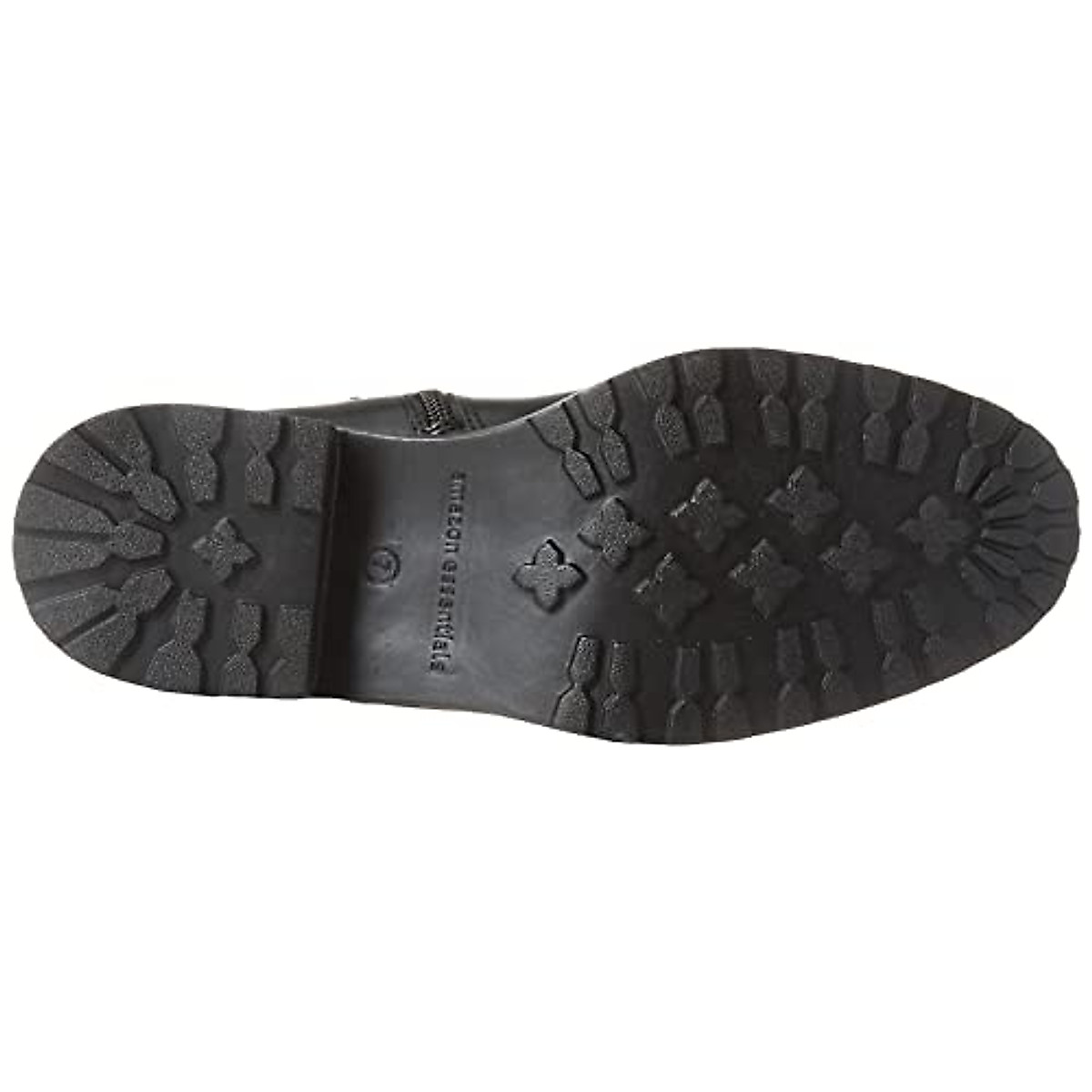 Amazon Essentials Women's Riding Boot, Black, 9