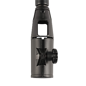 MotorGuide MGA503A1 Telescoping Tiller — Extension Handle for Hand-Operated Trolling Motors — 24-Inch — Black