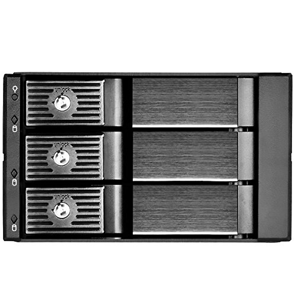 SilverStone Technology RL-FS303B Front Bay Hot-Swapable Hard Drive Enclosure