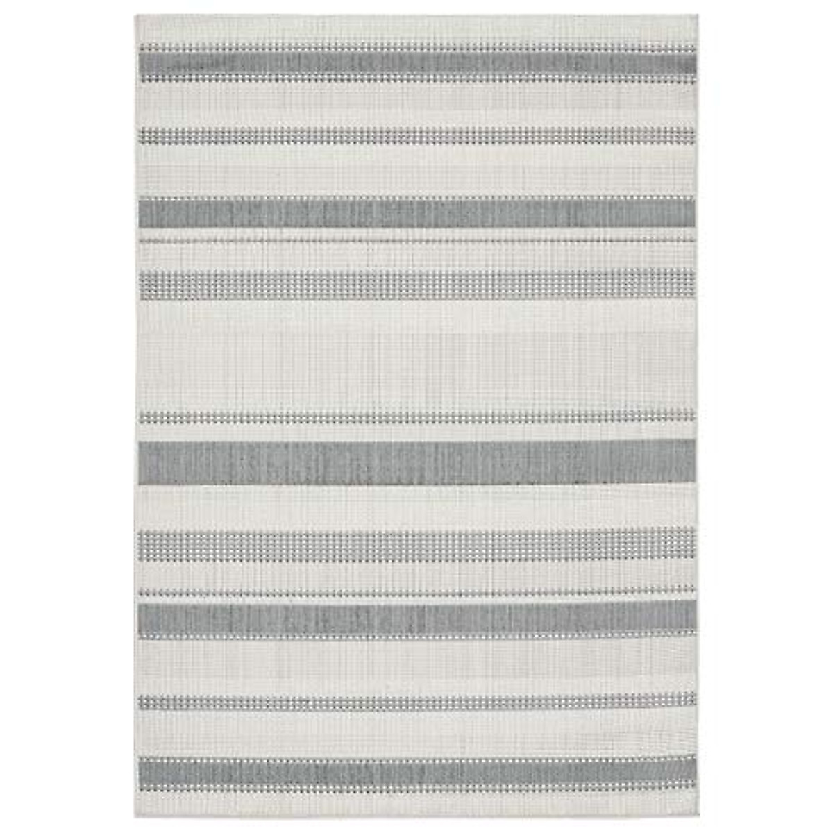 Home Dynamix Tripoli Mateo Geometric Area Rug, Gray/Cream, 7'10"x10'2" Rectangle