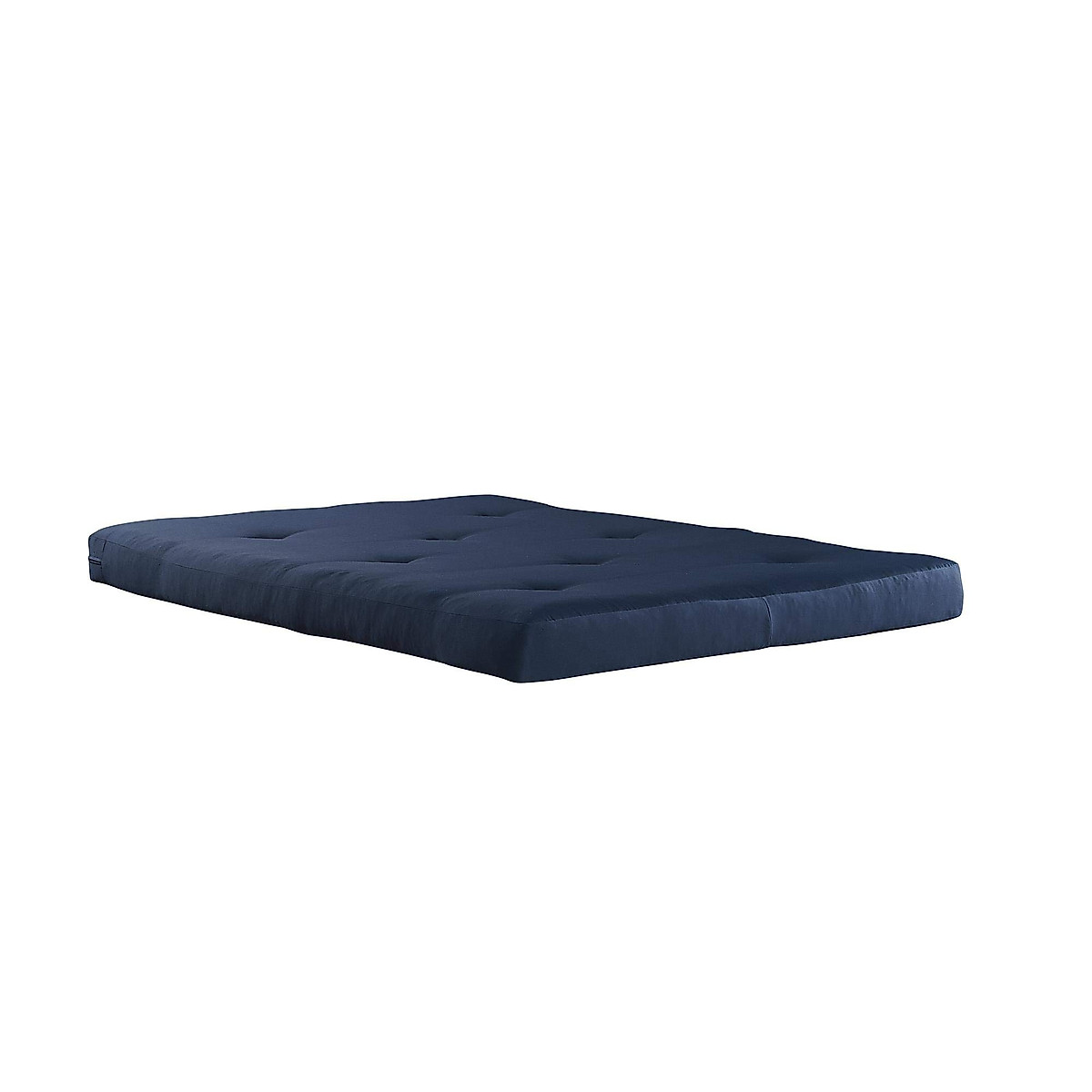 DHP 6" Microfiber Futon Mattress Sofa Bed, Full, Blue
