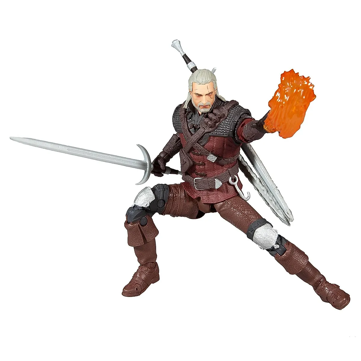 McFarlane Toys The Witcher Geralt of Rivia (Wolf Armor) 7" Action Figure