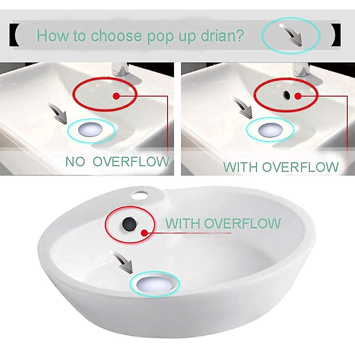 Automatic Sensor Touchless Bathroom Sink Faucet Hands-Free Bathroom Sink Faucet with Overflow Drain Aerator Bath Tub Lavatory Vanity Brushed Nickel Commercial One Hole Brass Basin Mixer Tap