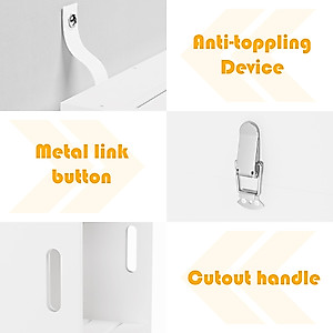 Timy 4-Tier Adjustable Kids Bookshelf Wood Book Storage Toy Storage Organizer Practical Book Storage Rack for Bedrooms Study Rooms Playrooms