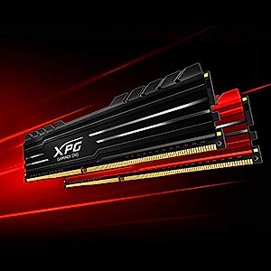 ADATA XPG GAMMIX D10 - DDR4 - Modul - 8 GB - DIMM 288-PIN - 3200 MHz / PC4-25600 - ungepuffert Black