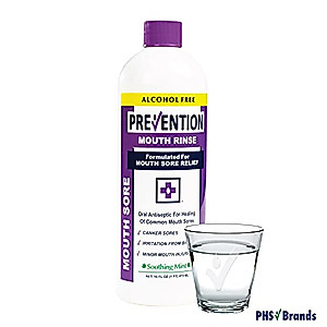 Prevention Mouth Sore Mouth Rinse | Canker Sore Treatment - 4 Pack