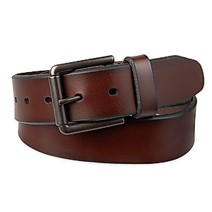 Dockers Mens Everyday Casual Regular And Big & Tall Sizing Apparel-belts, Brown, 42 US