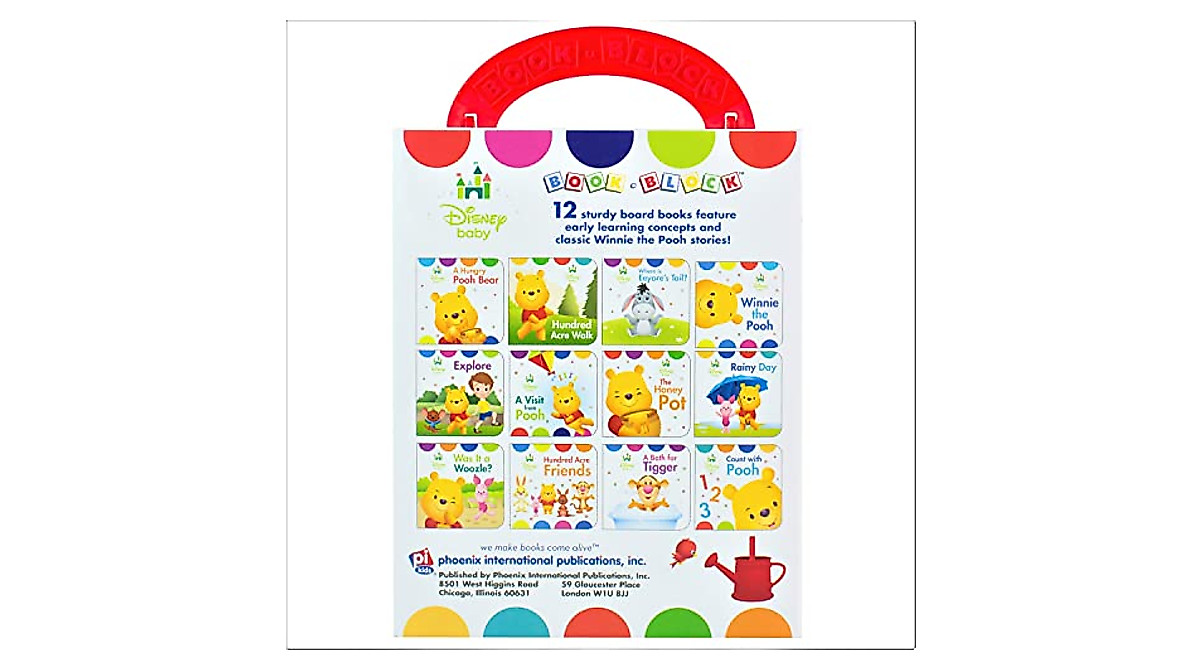 Winnie the Pooh: My First Library - 12 Board Book Set