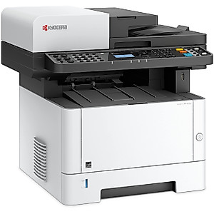 Kyocera ECOSYS M2540dw All-in-One Monochrome Laser Printer (Print/Copy/Scan/Fax), 42 ppm, Up to Fine 1200dpi, Gigabit Ethernet, USB, Wireless & Wi-Fi Direct, Mobile Print, 5 Line LCD w/Hard Key Panel