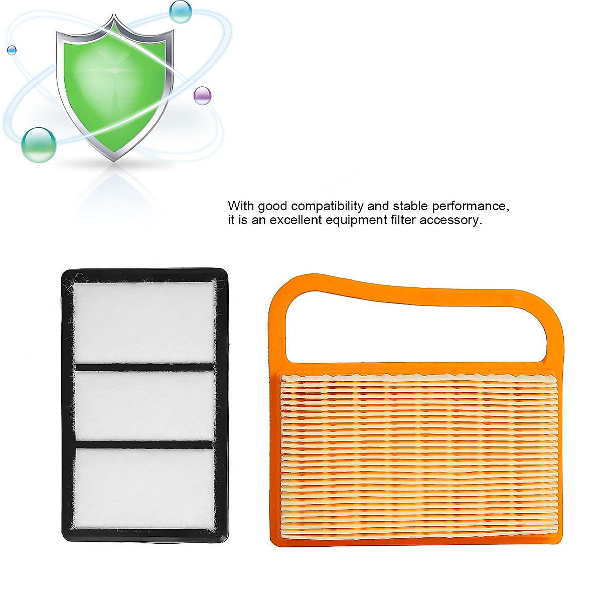 AUNMAS Air Filter with Filter Cotton Set Replacement Parts Compatible with TS410 TS410Z TS420 TS420Z