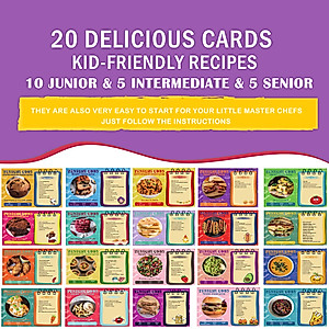 TERECHE Kids Cooking Sets Real 43 Piece Baking Set With Organizer Carrying Case, Kids Cooking Utensils - Kid Safe Knife & Cooking Tools - Real Accessories & Utensils for the Curious Child