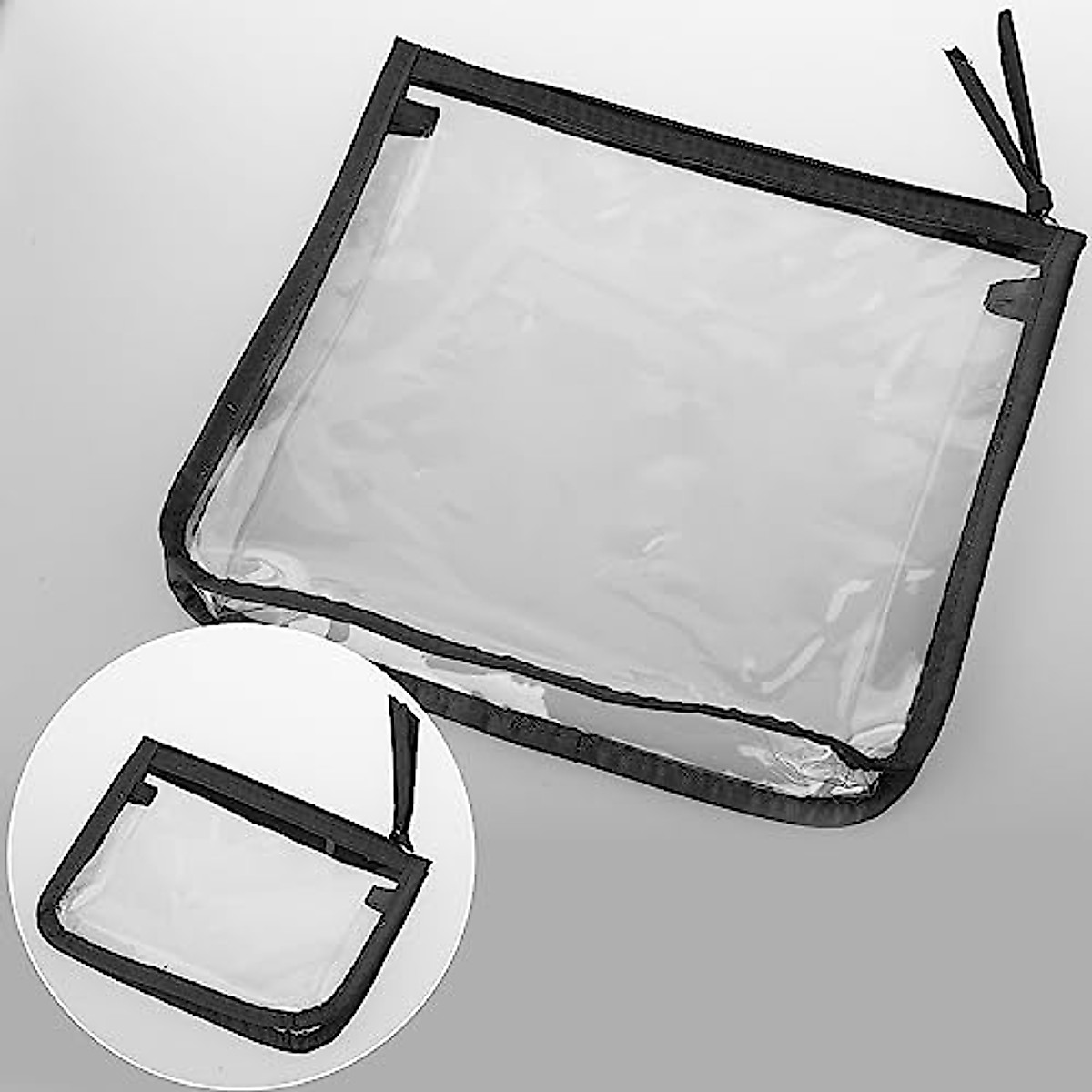 Accessories Inserts for Bogg Bag, Clear Zipper Insert Bags compatible with Bogg bag Insert Pocket for Decorative Travel Bag Organizer Storage