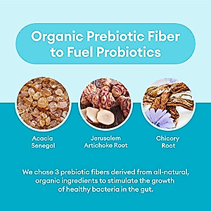 Physician's CHOICE Probiotics 60 Billion CFU - 10 Unique Strains + Organic Prebiotic, Crafted for Overall Digestive Health, Gut Health, Occasional Constipation, Gas & Bloating - 2 Month Supply