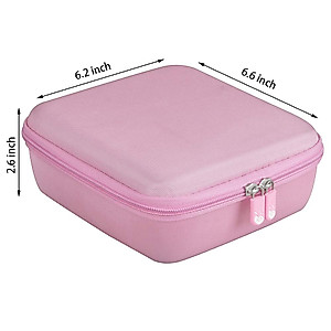 Hermitshell Hard Travel Case for KiiPix Smartphone Picture Printer (Pink)